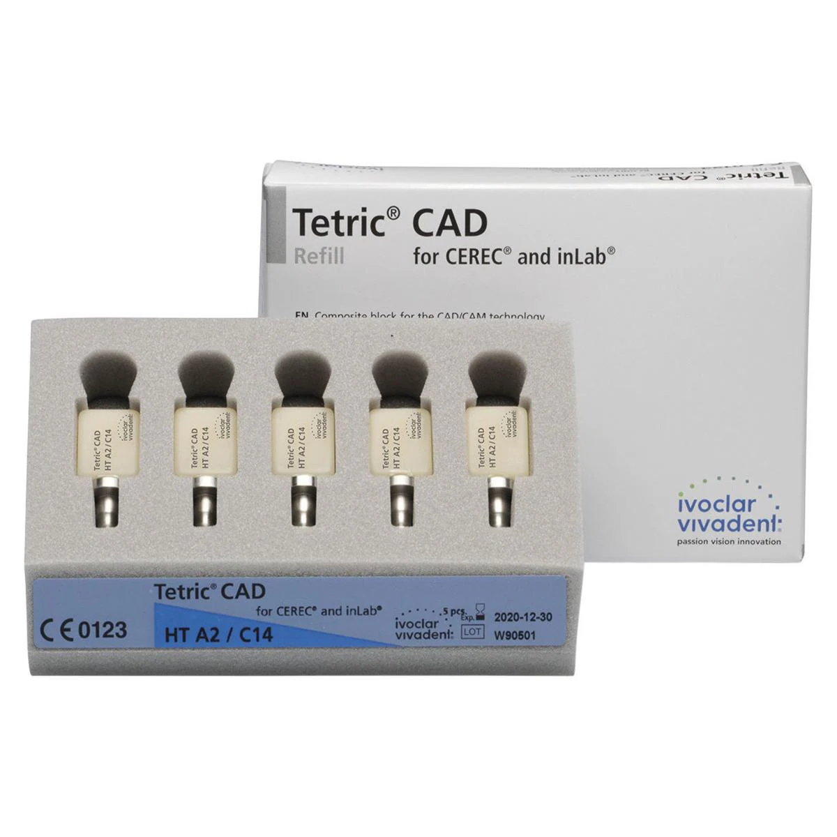 TETRIC CAD for CEREC/inLab HT-MT/C14 HT C14 - A3,5 | Dental Today