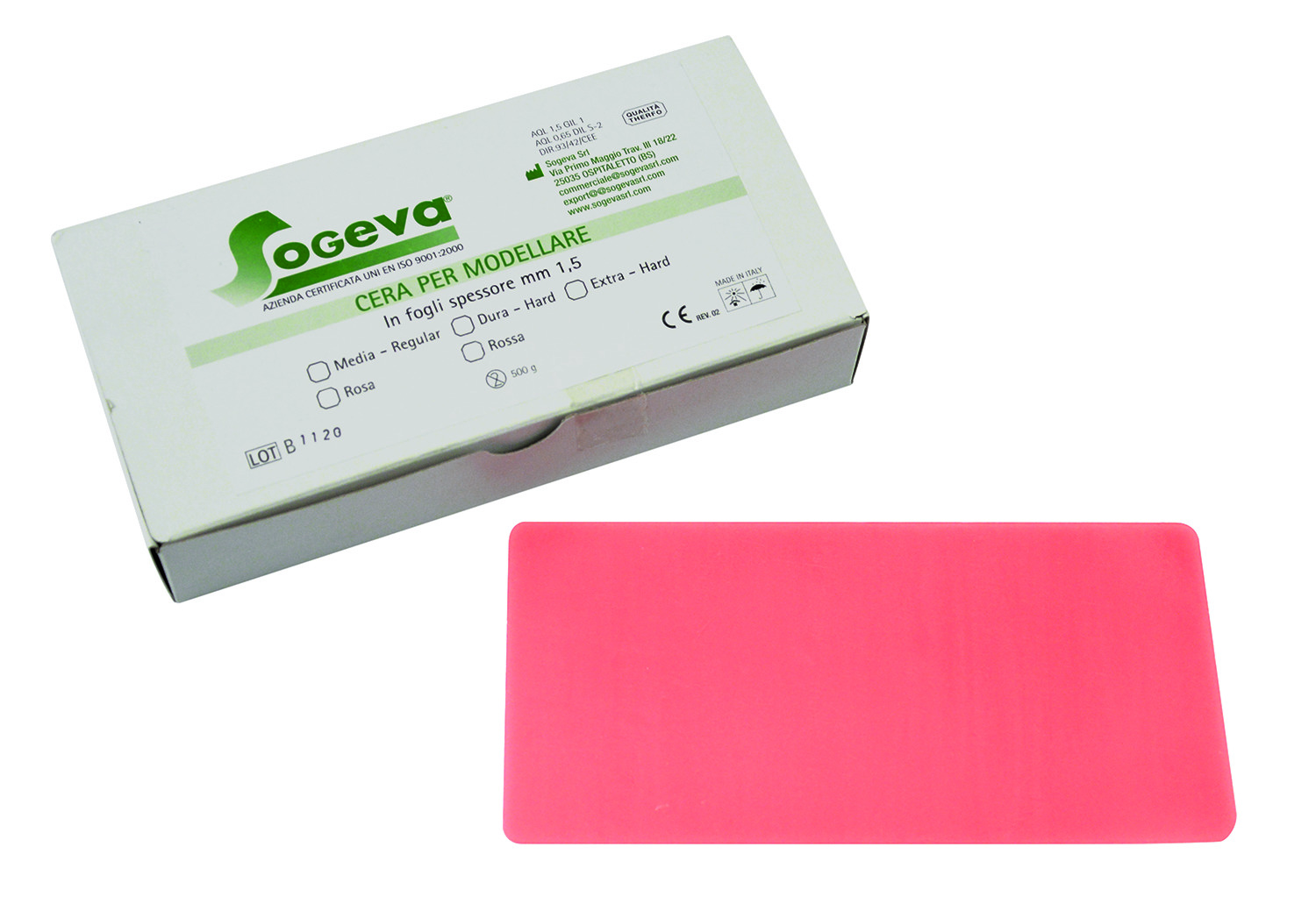 CERA ROSA EX-HARD 500 G | Dental Today