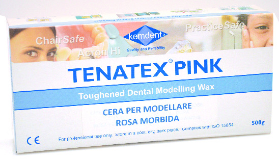 Cera Tenatex Rosa 500 G | Dental Today
