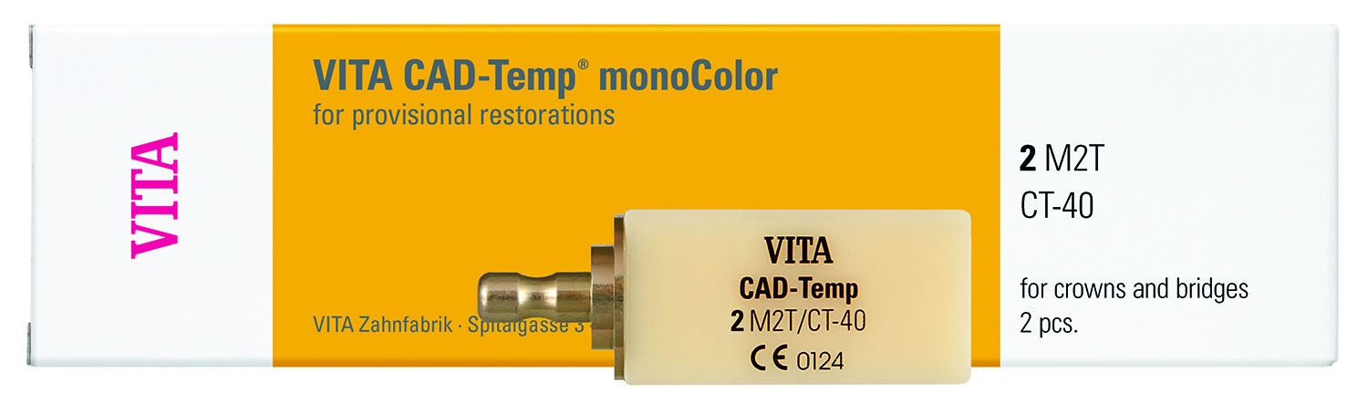 Vita Cad Temp Ct40 Monocolo 1M2Tx10Pz | Dental Today