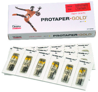 Punte Carta Pro Taper Gold F1 | Dental Today