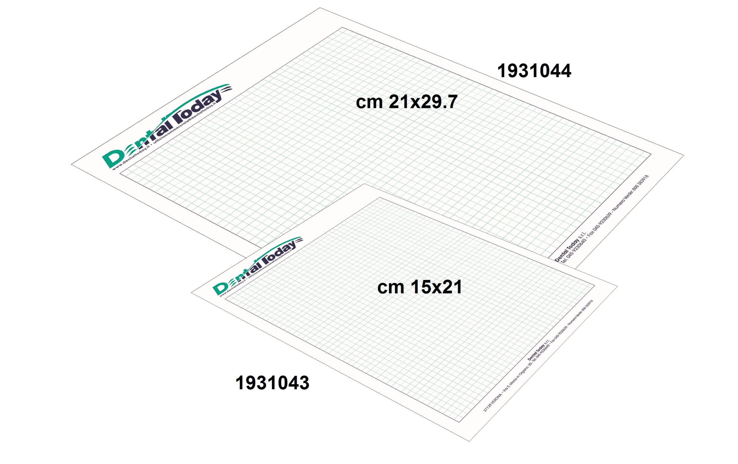 Blocchi Personalizzati 50 pezzi da 50 fogli 4 colori Misure: 21x29.7 cm ...